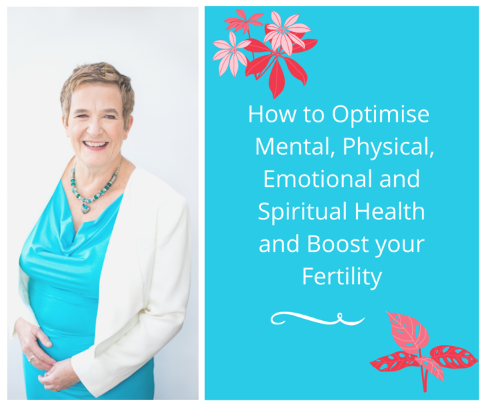 How to Optimise Mental, Physical, Emotional and Spiritual Health - Sue ...